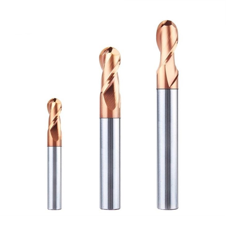 SHOP END MILLS | Carbide Ball Nose End Mill Sets - 2 Flute | Machine ...
