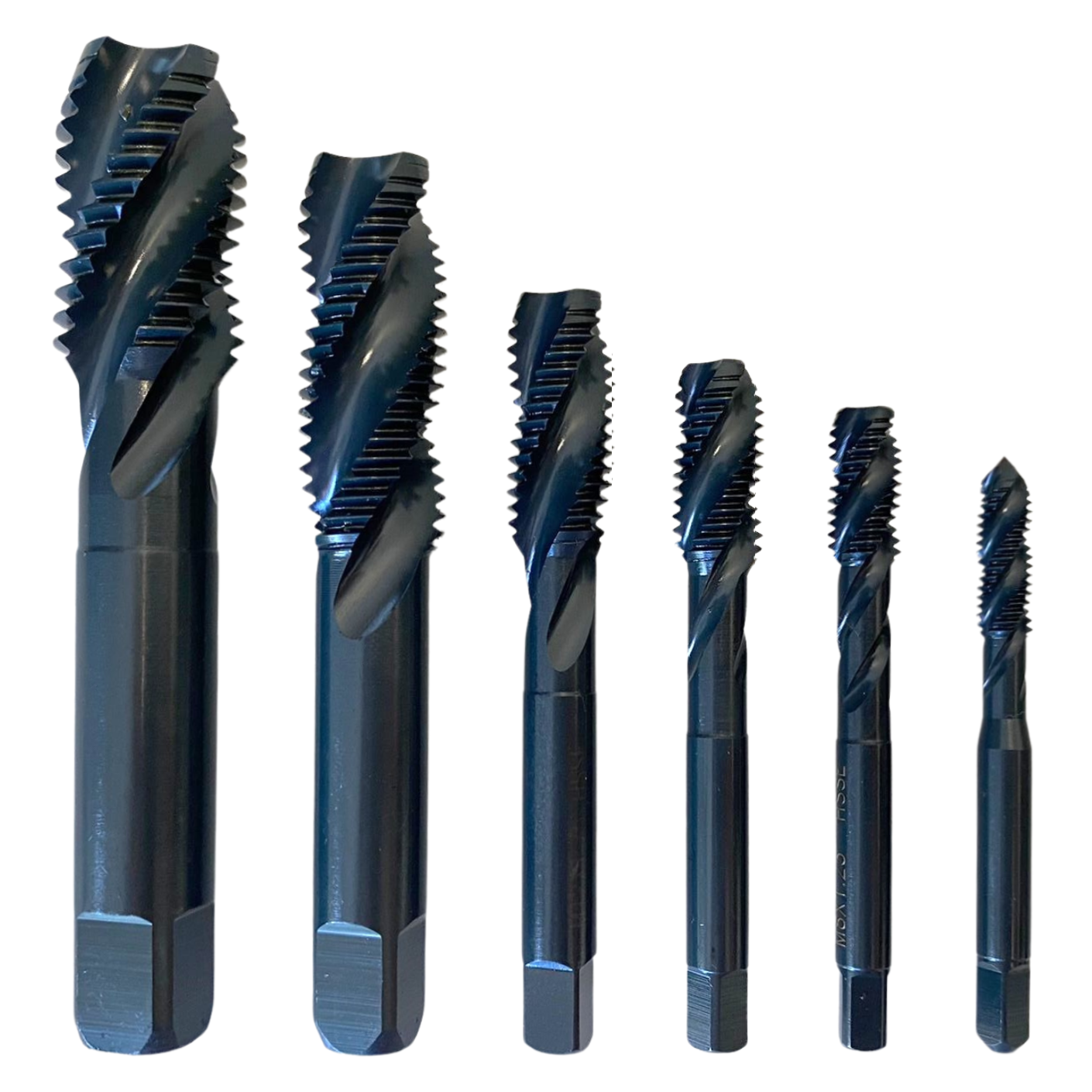 SHOP MACHINE TAPS | UNC & UNF Spiral Flute Taps | Drilling, Reaming ...