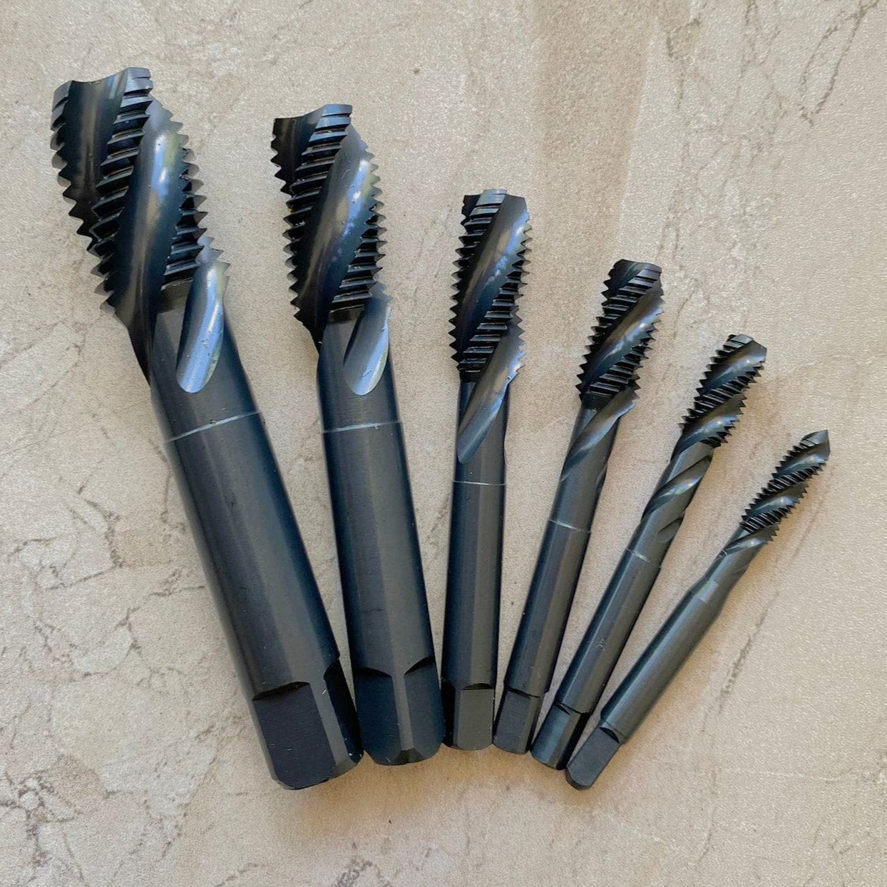 SHOP MACHINE TAPS Spiral Flute Tap Sets Drilling Reaming
